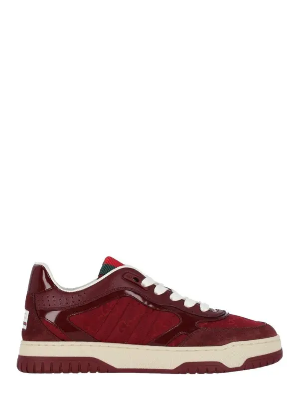 Gucci Panelled Low-top Sneakers - Red