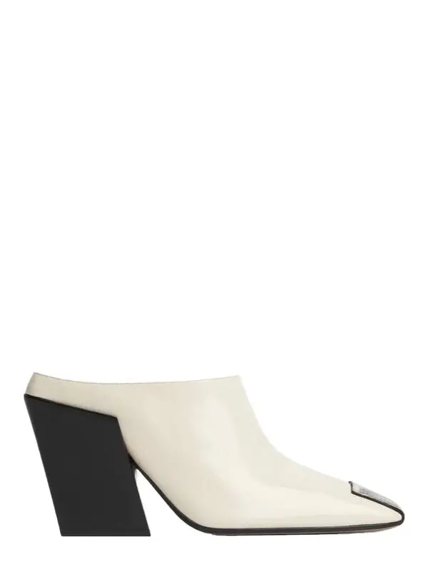Bottega Veneta Ventura Mules - White