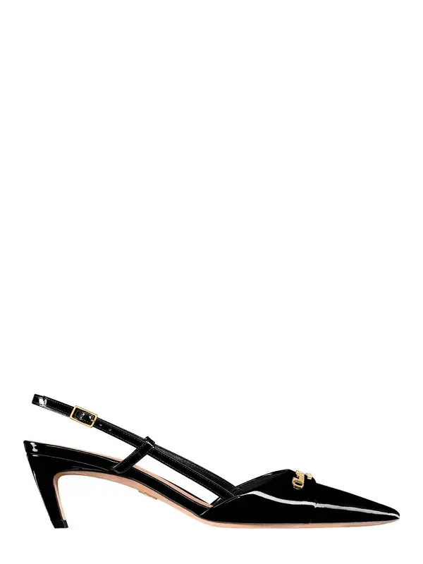 Dior Slingback High Heel Pumps - Black