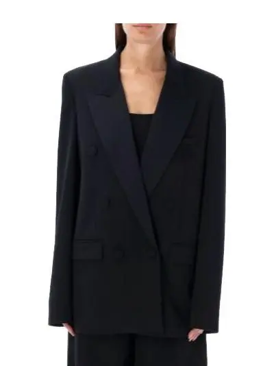 Stella McCartney Double-breasted Jacket - Black