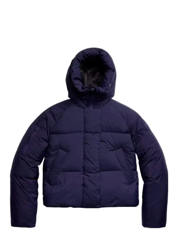 Canada Goose Quilted Zip-front Down Jacket - Black