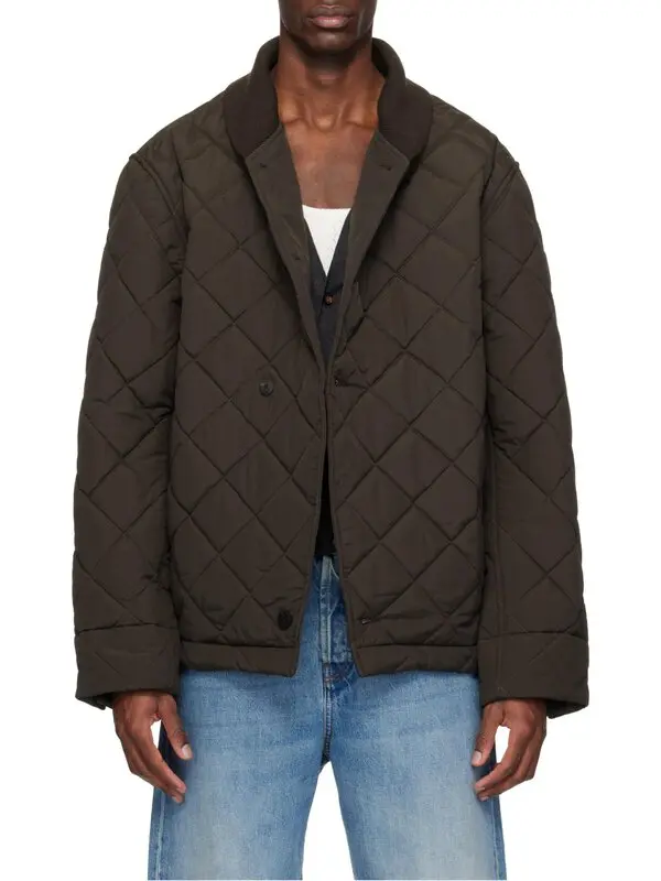 Jacquemus The Bastide Quilted Jacket - Black