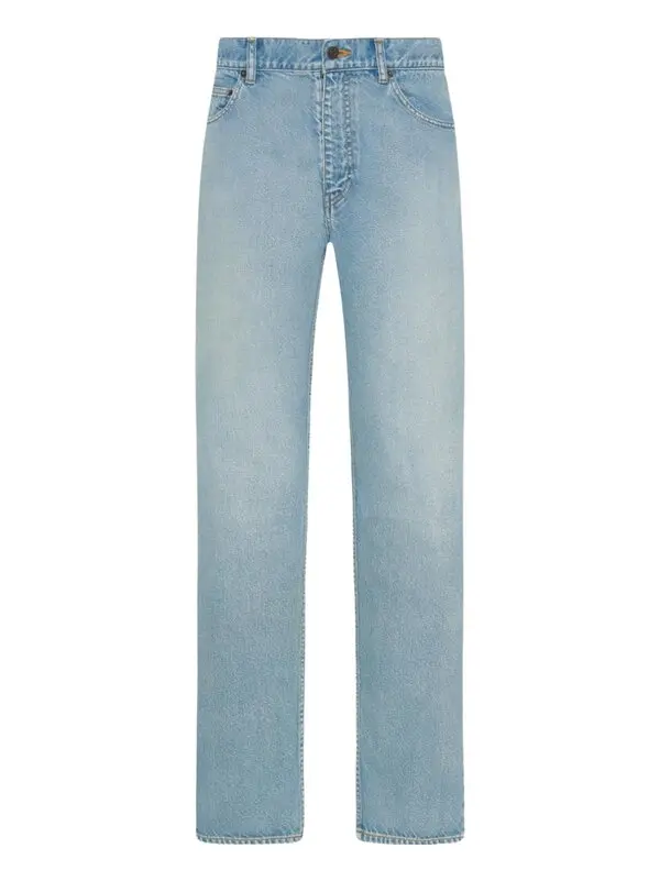 THE ROW Fred Cotton Jeans - Light Indigo