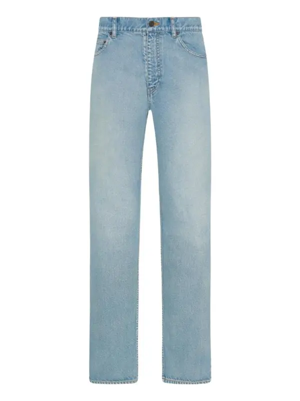 THE ROW Fred Cotton Jeans - Light Indigo