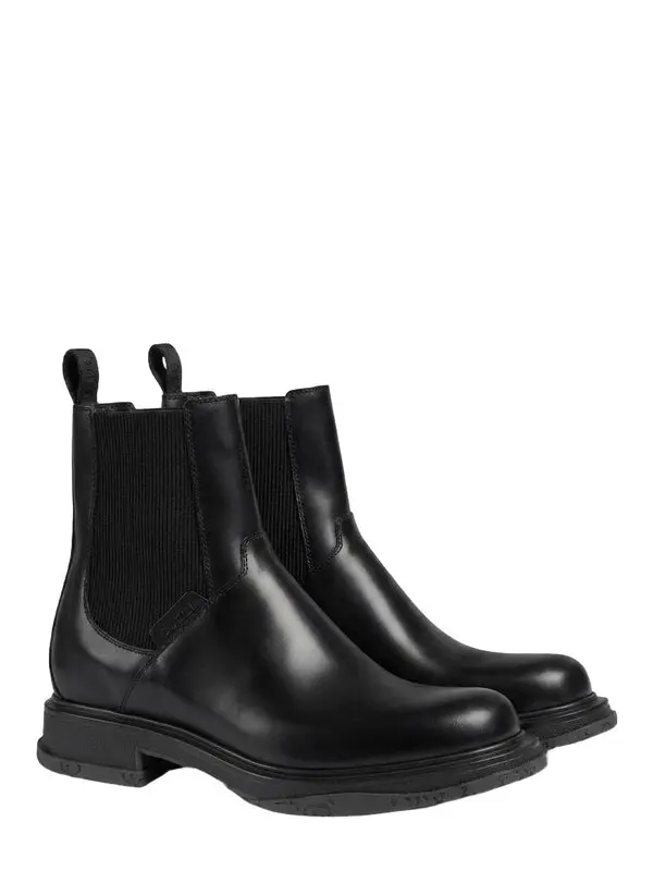 Gucci Panelled Chelsea Boots - Black