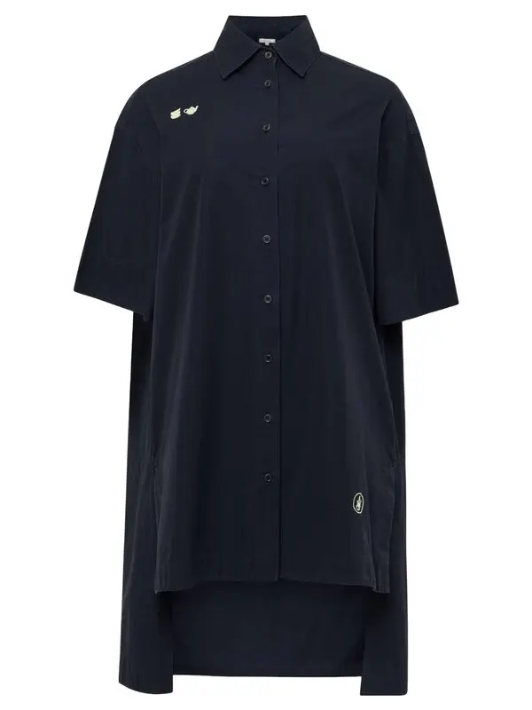 J.W.ANDERSON Short-sleeve Pocket Dress - Washed Black
