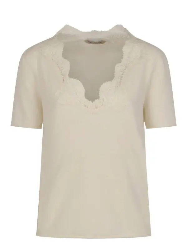 Alberta Ferretti Short-sleeved T-shirt - Nude