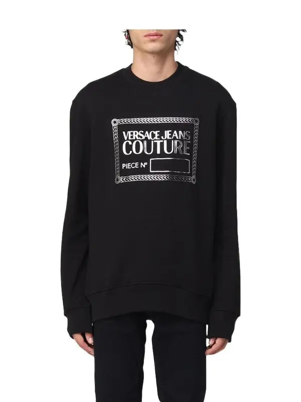 Versace Logo Sweatshirt - Black