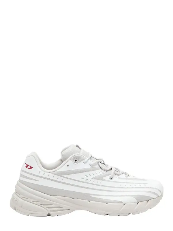 DIESEL® D-airspeed Low Panelled Sneakers - White/grey