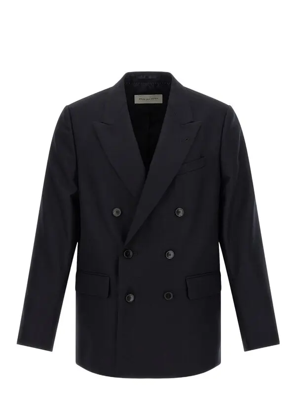 Dries Van Noten Buforden Blazer - Blue