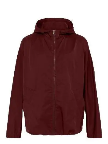 Bottega Veneta Hooded Zip-up Jacket - Brown
