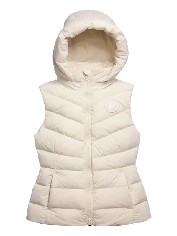 Canada Goose Clair Hooded Padded Gilet - Nude