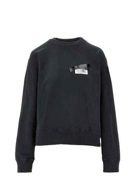MAISON MARGIELA Numeric Signature Label Crewneck Sweatshirt - No