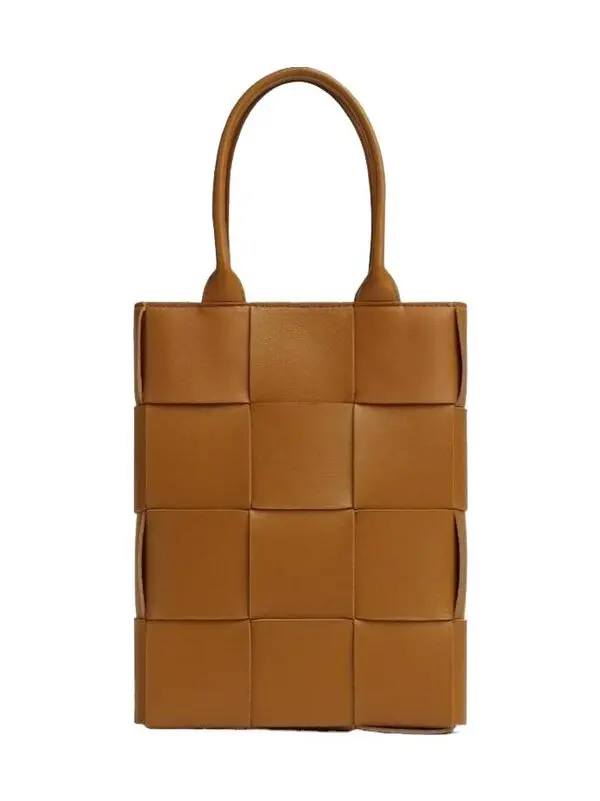 Bottega Veneta Mini Cassette Tote Bag - Camel