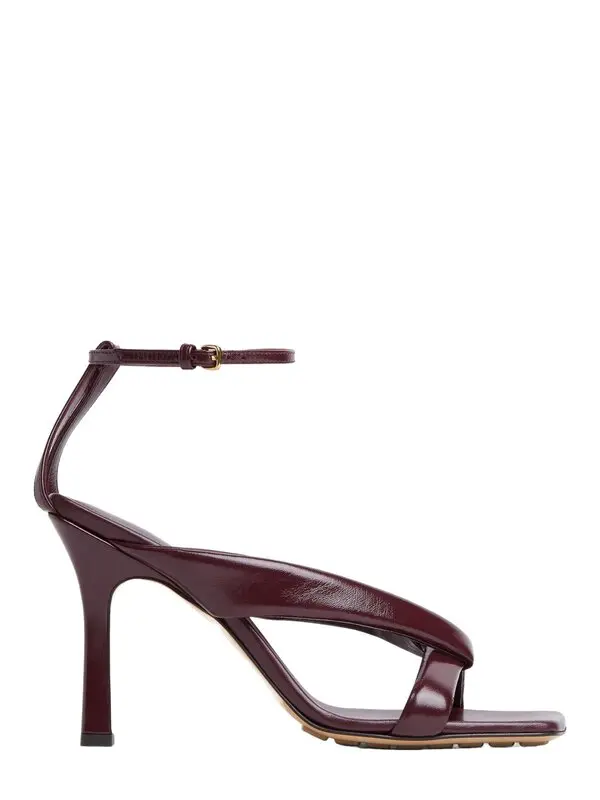Bottega Veneta Riva Strappy Sandals - Barolo