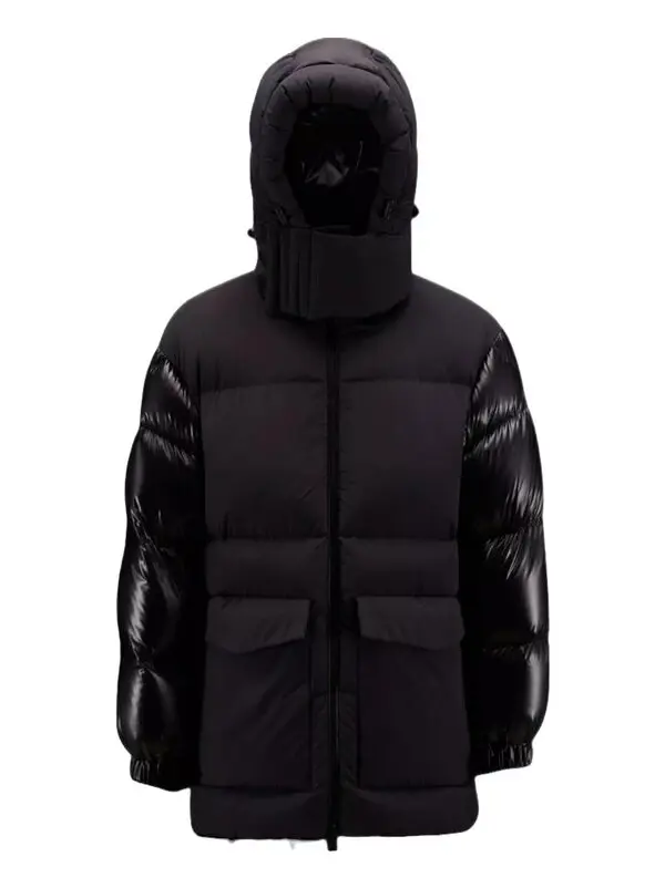 Moncler Bressay Down Jacket With Removable Hood - Black