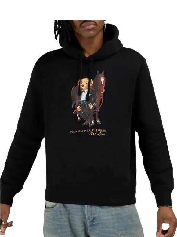 Polo Ralph Lauren Polo Bear Hoodie - Black