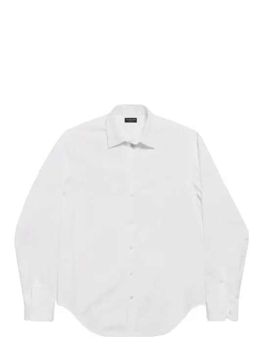 Balenciaga Collared Long-sleeve Shirt - No