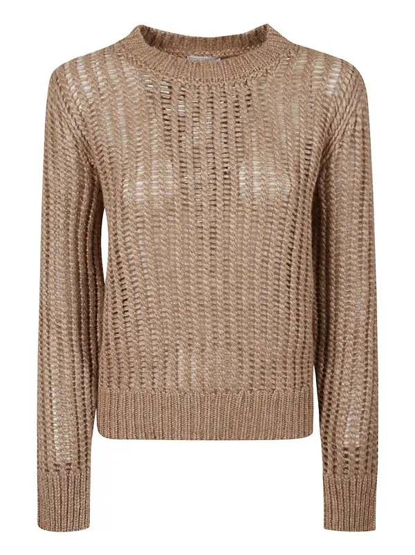 Peserico Open-knit Long-sleeved Jumper - No