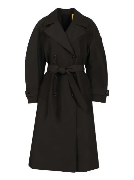 Moncler X Edward Enninful Zake Long Coat - Black