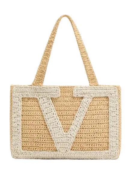 Valentino Garavani Viva Superstar Medium Shopping Bag - Nude
