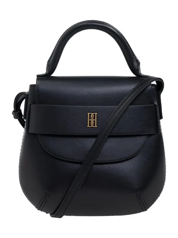 BY MALENE BIRGER Meela Leather Shoulder Bag - Black