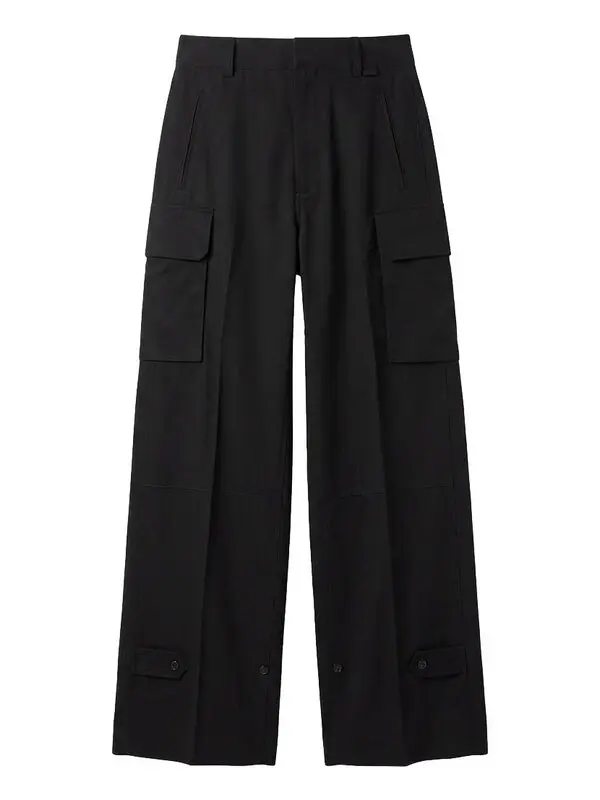 Saint Laurent Belt-loop Casual Cargo Pants - No