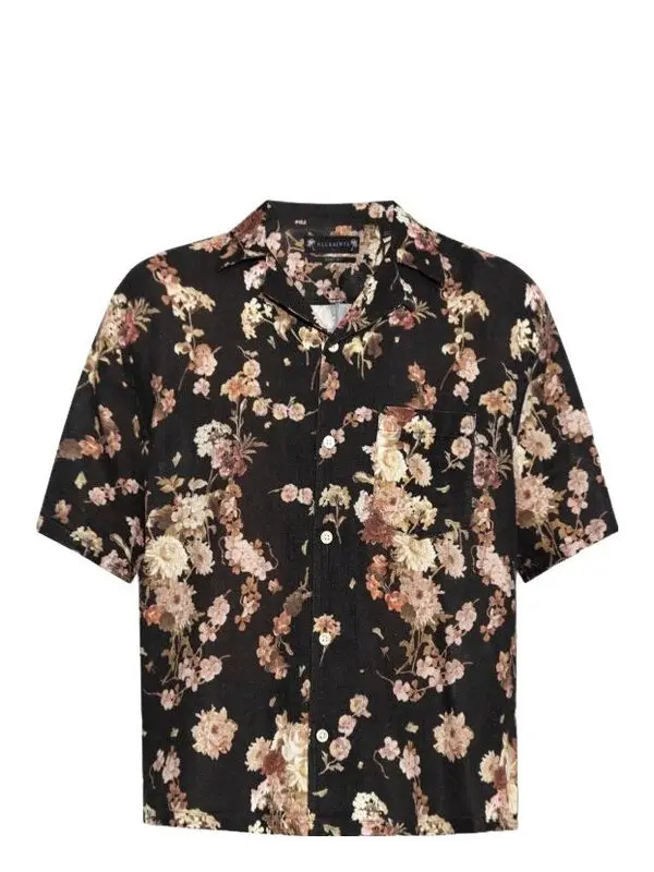 ALLSAINTS Armada Short-sleeved Shirt - Black