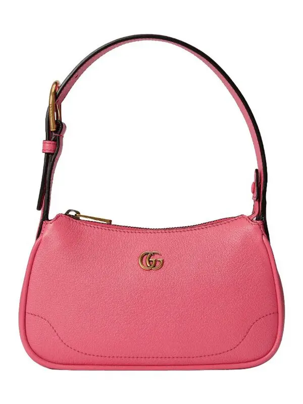 Gucci Double G Aphrodite Shoulder Bag - Red