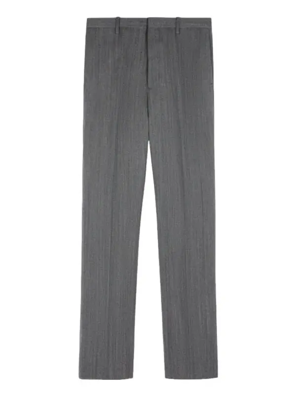 TOD'S Tailored Pinstripe Trousers - Grey