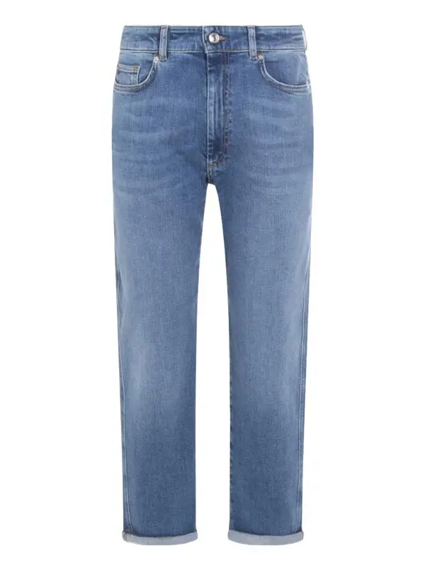 Sportmax Belt Loop Jeans - Blue
