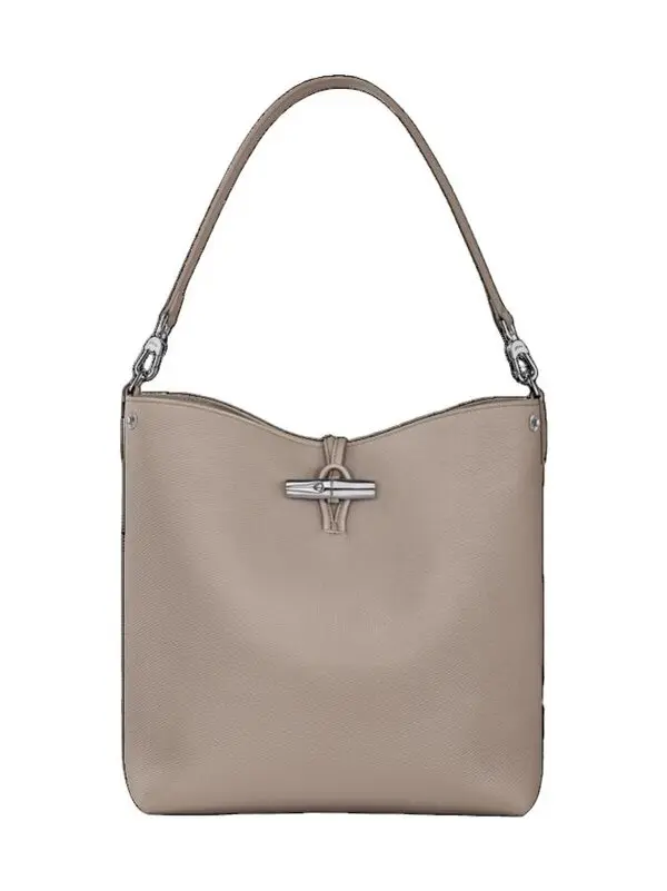 Longchamp Le Roseau M Shoulder Bag - Clay Color