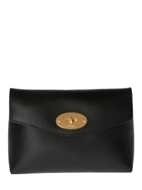 Mulberry Darley Cosmetic Pouch Bag - Black