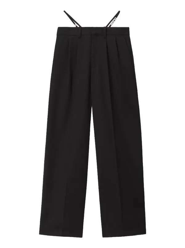 Alexander Wang G-string Low-waisted Trousers - Black