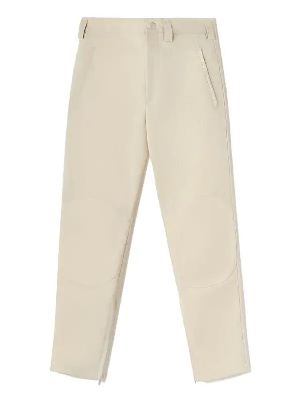 JIL SANDER Zipped Ankle Trousers - Nude