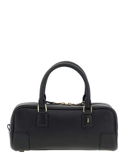Loewe Amazona 23 Cropped Tote Bag - Black