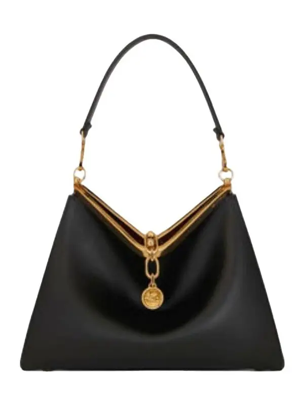Etro Vela Medium Shoulder Bag - Black