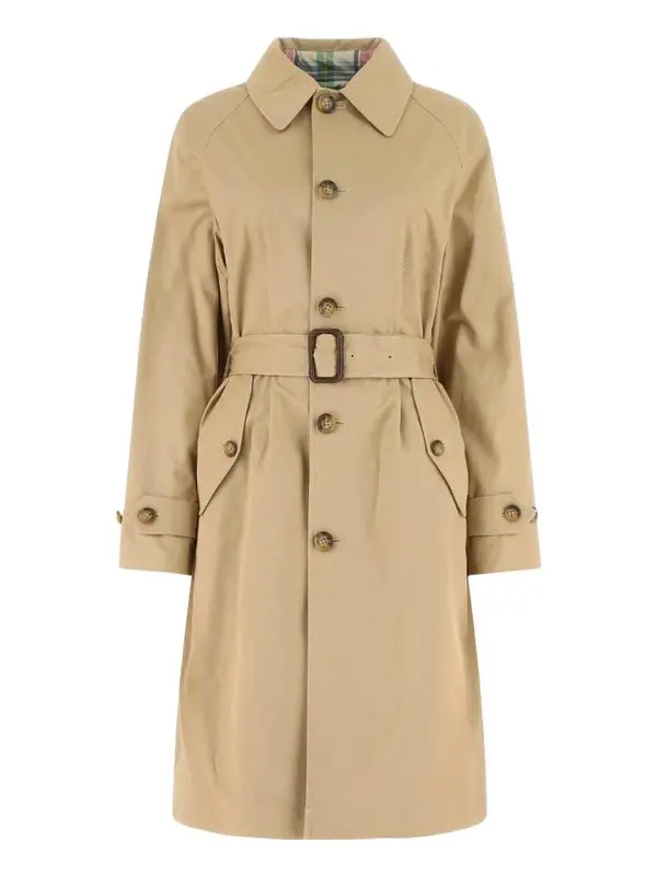 Polo Ralph Lauren Belted Single-breasted Coat - Nude