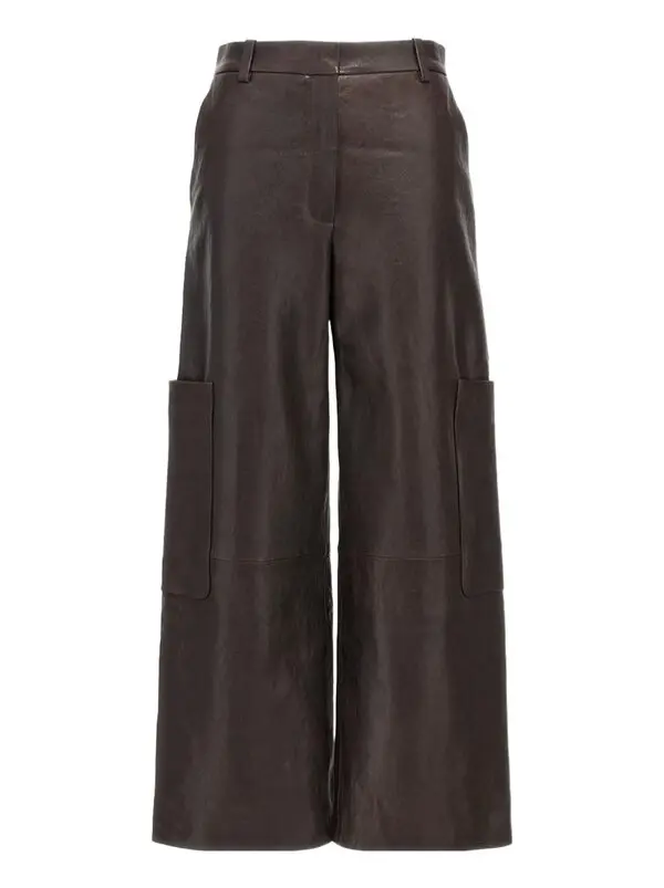 Khaite Caiton High-waist Pants - Black