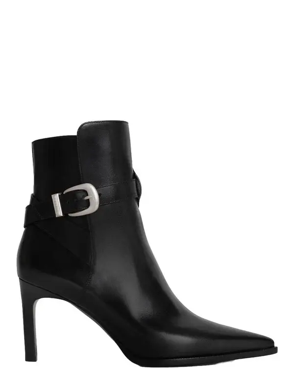 Celine Verneuil Jodphur Boot In Calfskin - Black