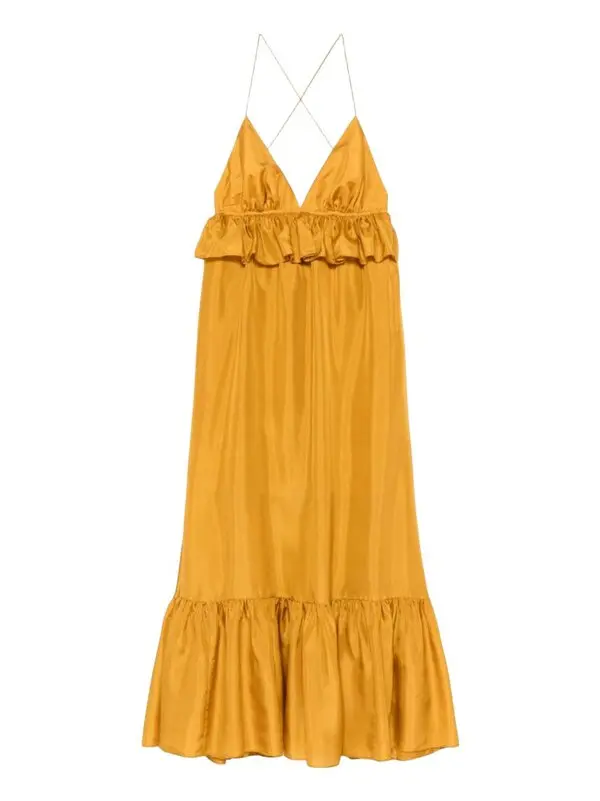 Zimmermann Rhiannon Maxi Dress - Gold