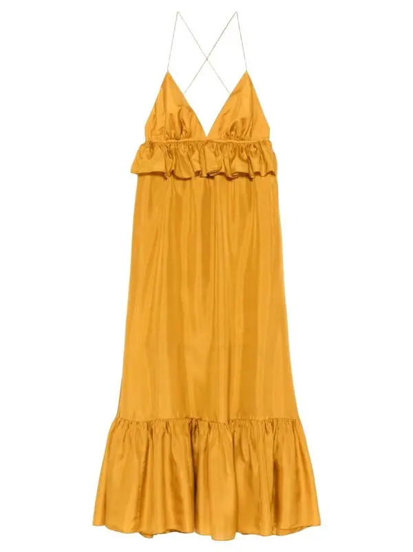 Zimmermann Rhiannon Maxi Dress - Gold