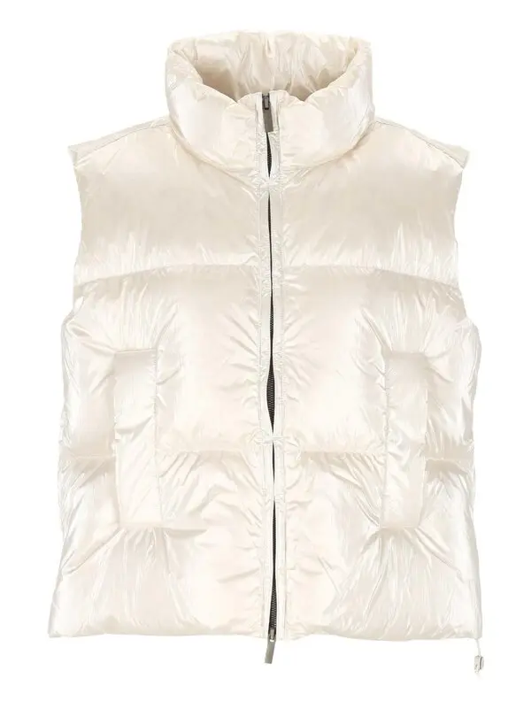 K-WAY Thille Thermo Pearly Zip-up Puffed Gilet - No