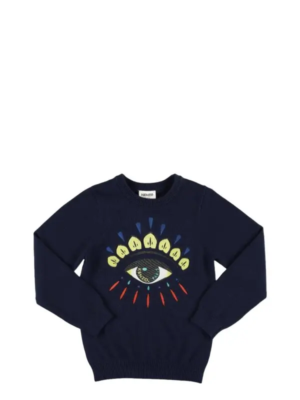 Kenzo Crewneck Graphic Sweatshirt - Black