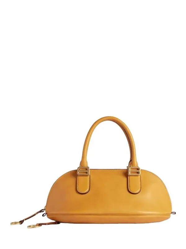 Balenciaga Bolero Mini Bowling Bag - Orange