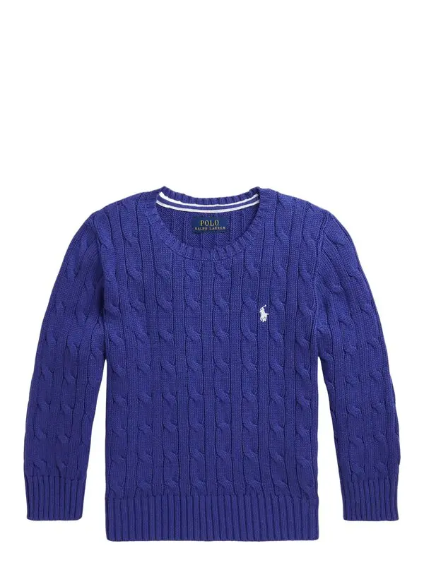 Polo Ralph Lauren Twisted Knit Sweater - Blue