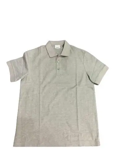 Burberry Cotton Polo Shirt - Gray