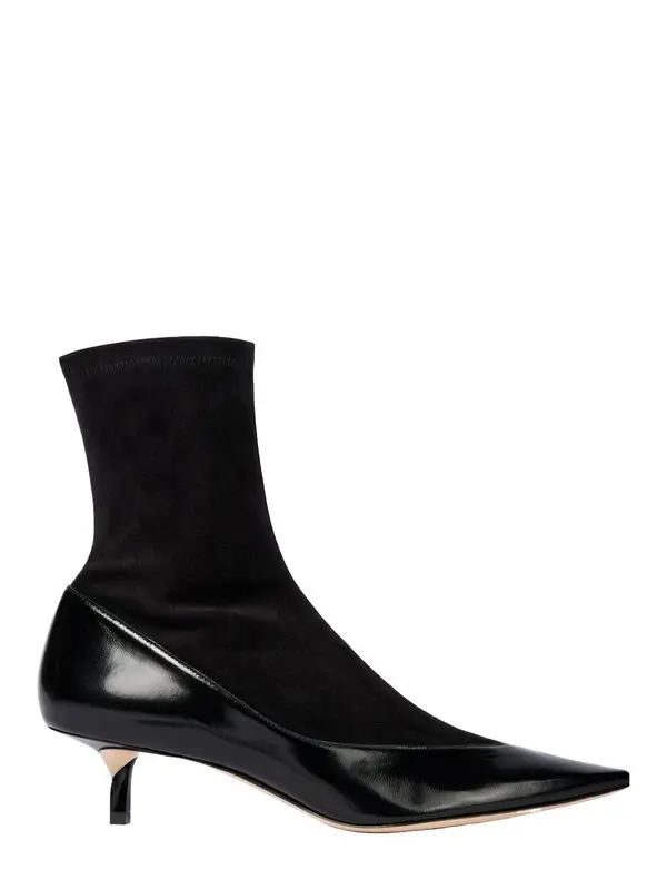 Jacquemus Tourni Pointed-toe Boots - Black