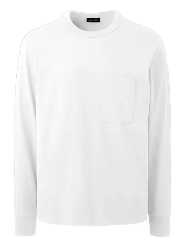 Canada Goose Gladstone Long Sleeve T-shirt - White