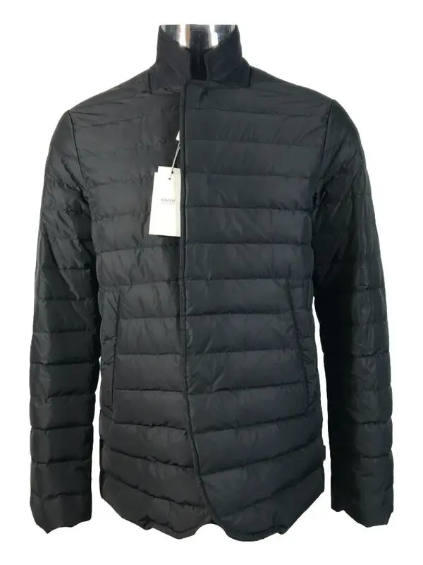Emporio Armani Quilted Down Jacket - Black